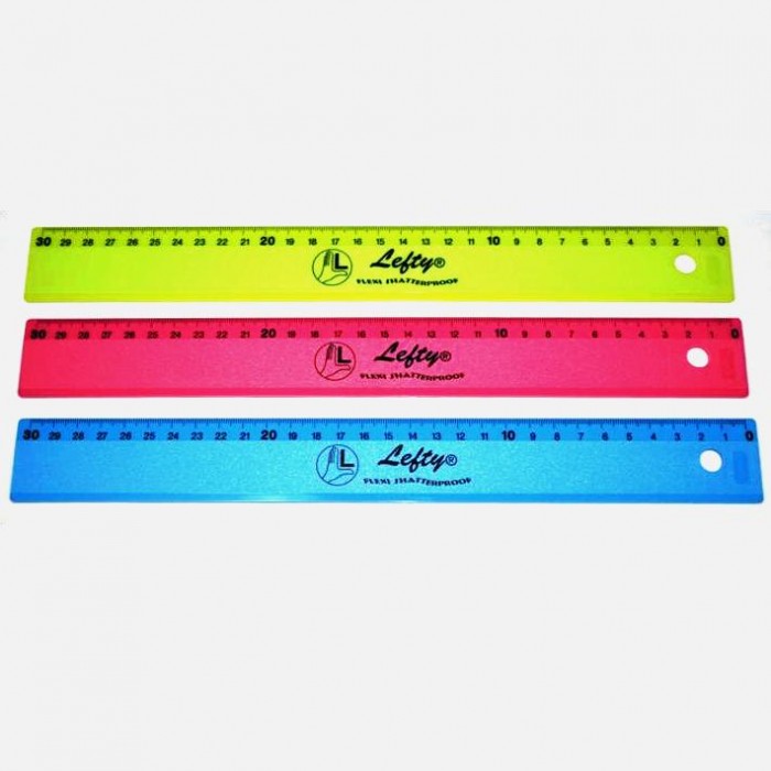 Flexi Lefty Ruler 30cm